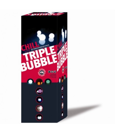 Luminaire triple Bubble Chill Lite dispo sur Piscineo